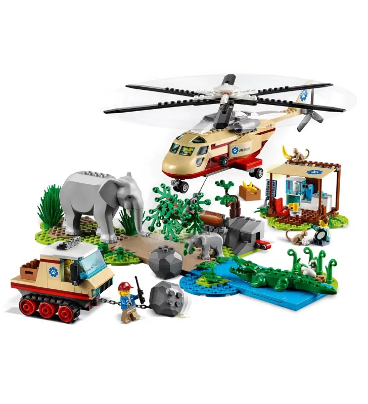 LEGO City Na ratunek dzikim zwierzętom 60302